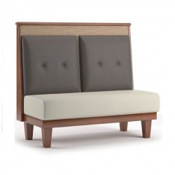 Booths basico modulo 120 cm de largo - Superficie Solida Muebles para ...